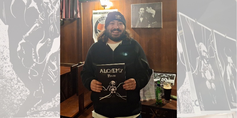 L'illustratore cosentino Raudo ha presentato "Alchemy"